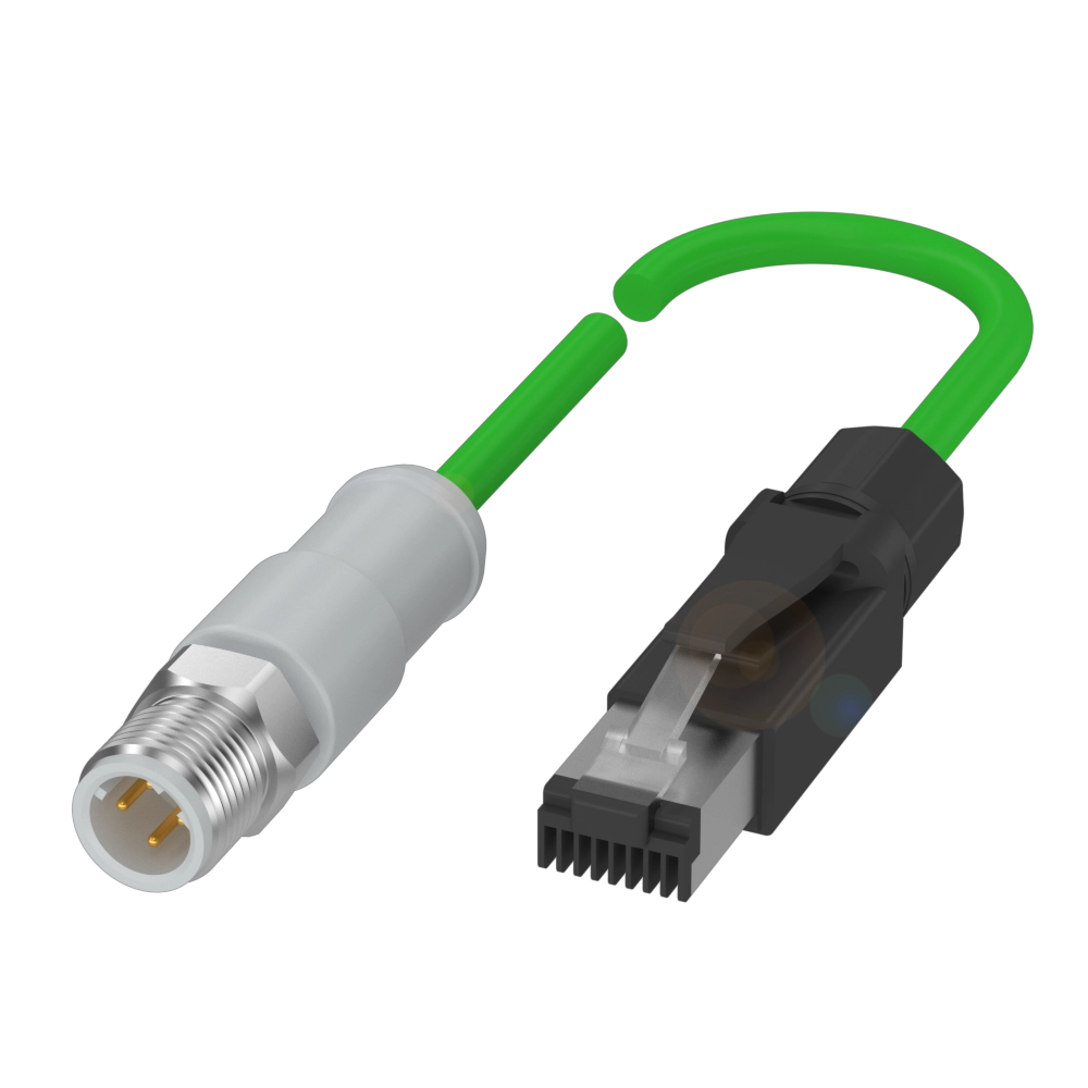 Conector Macho M12 - Reto - 4 Polos - BCC06F7 | BALLUFF