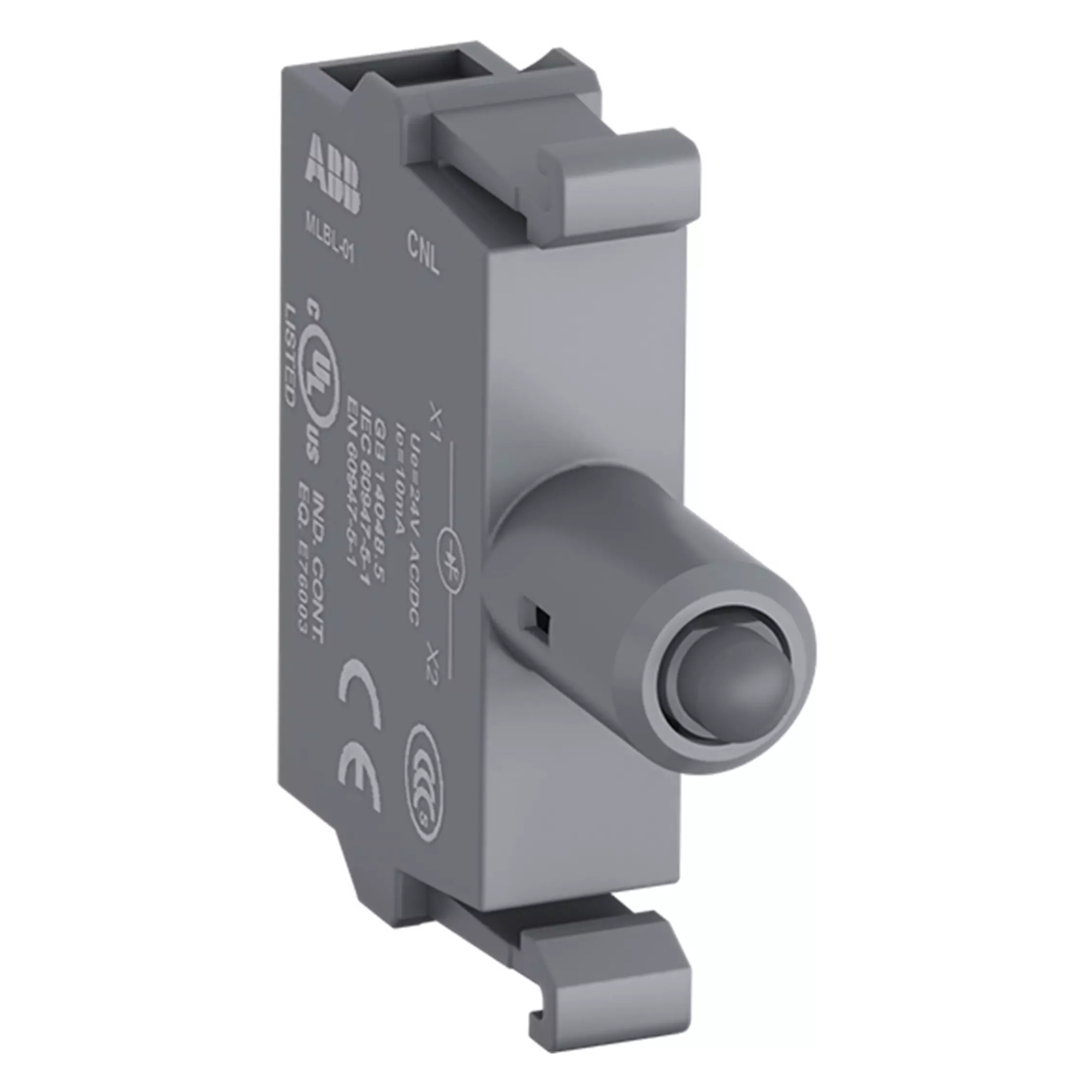 Bloco Lâmpada - 230VAC - MLBL-07R | ABB