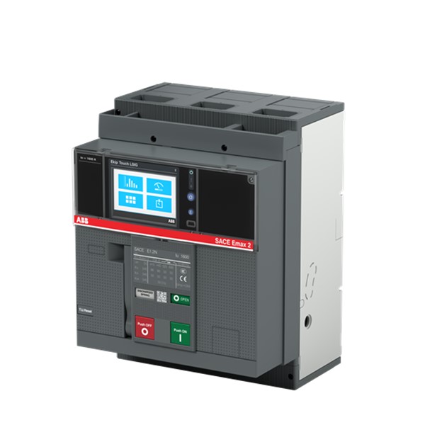 Disjuntor SACE Emax 2 E1.2B 1600 Tripolar - Ekip Hi-Touch LSI | ABB