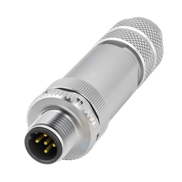 Conector Macho M12 - Reto - 5 Polos - BCC0714 | BALLUFF